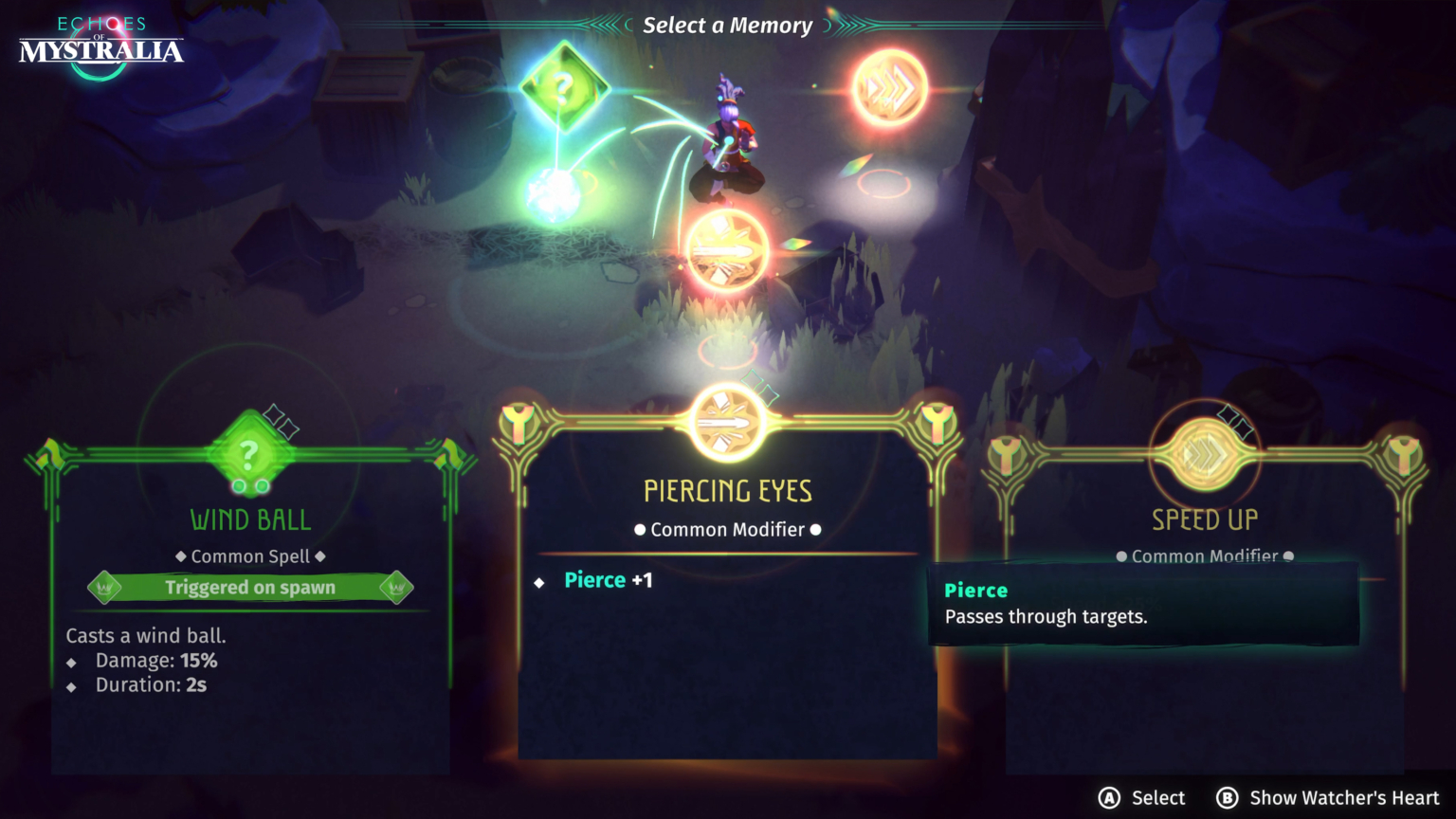 A fast-paced spellcrafting action-RPG roguelite